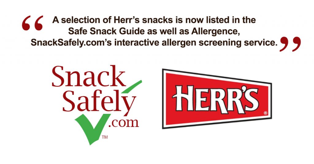 Press Release: Herr® Foods Inc. Partners with SnackSafely.com ...