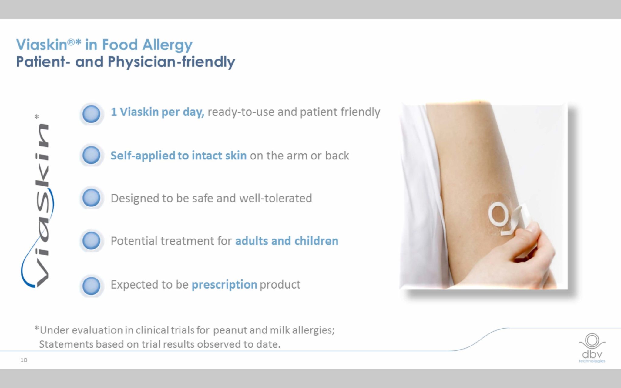 Viaskin Peanut, Milk and Egg Patch Therapies: Promising News from the ...