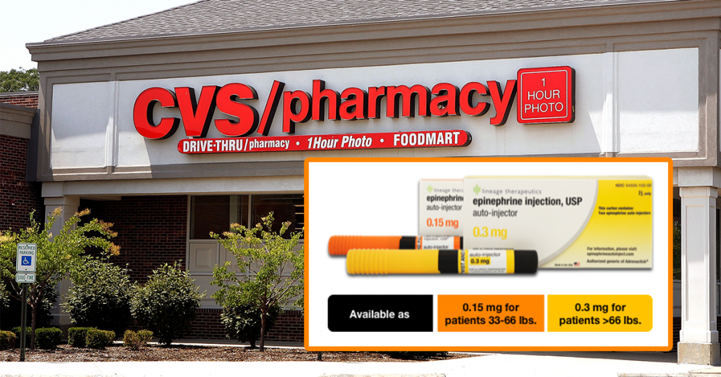 CVS Now Offering Generic Version of Adrenaclick Epinephrine Auto ...
