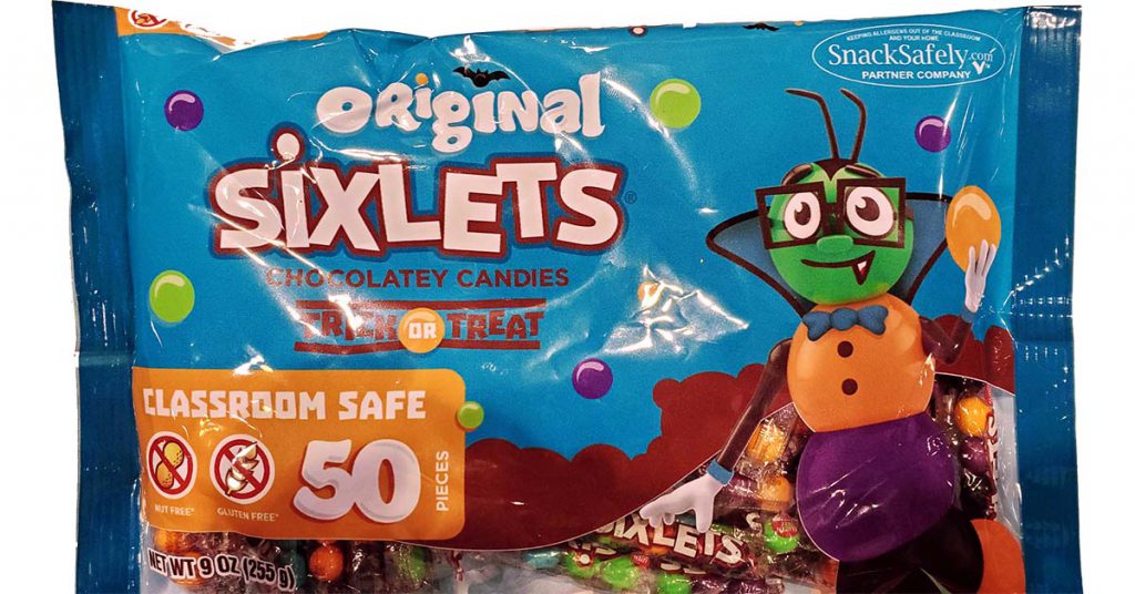 Advisory: Sixlets Candies in Halloween Packaging - SnackSafely.com