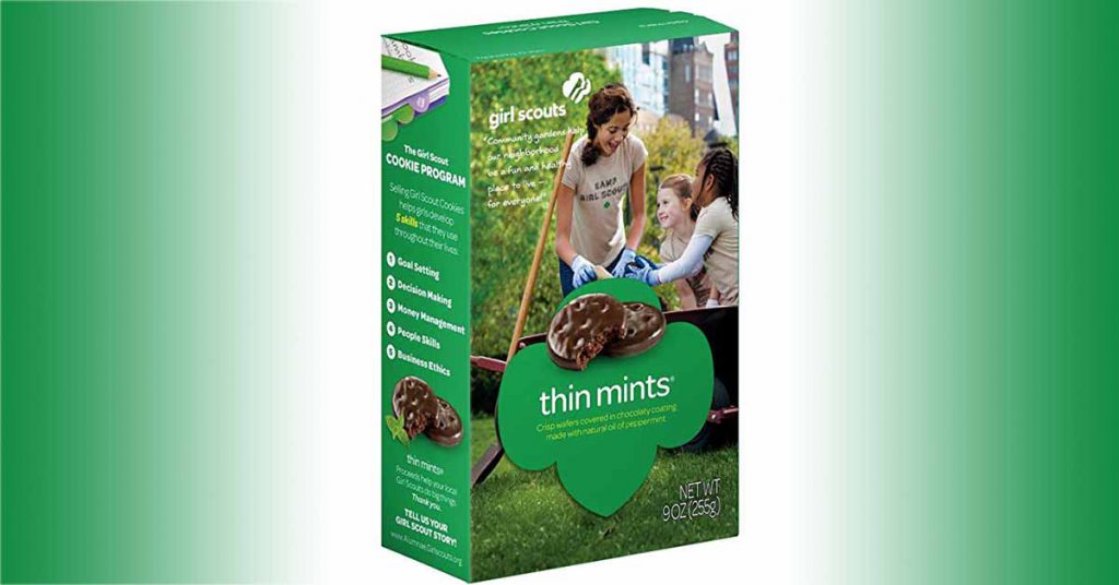 Some Thin Mints Girl Scout Cookies Now Carry Peanut, Milk and Coconut ...