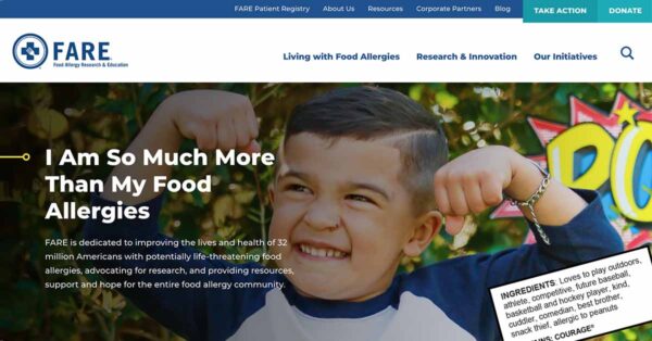 FARE Launches Enhanced Website - SnackSafely.com