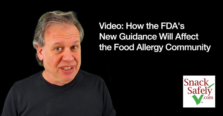 Video: How the FDA's New Guidance Will Affect the Food Allergy ...