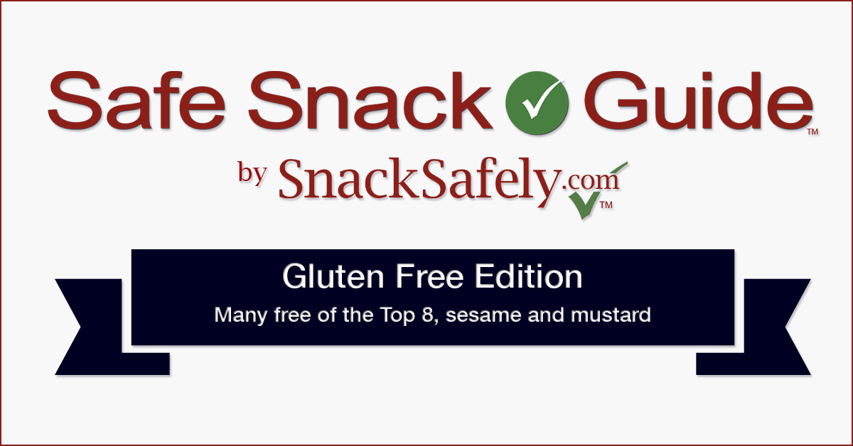 Safe Snack Guide — Gluten Free Edition | SnackSafely.com