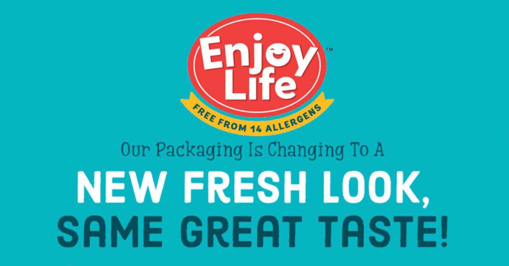 Enjoy Life Foods Unveils New Logo and Packaging - SnackSafely.com