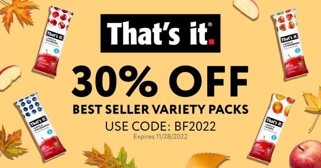 Allergy-Free Snacks for Holiday Season Fuel with 30% Discount ...