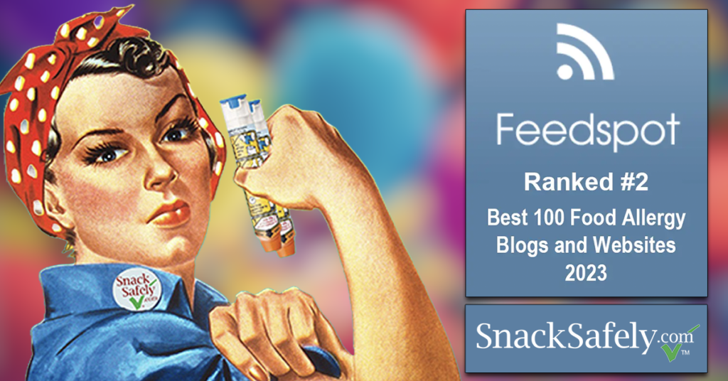 SnackSafely.com Ranked #2 in FeedSpot's "100 Best Food Allergy Blogs ...