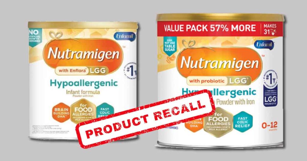 657,000+ Cans of Formula Used For Infants with Milk Allergy Recalled ...