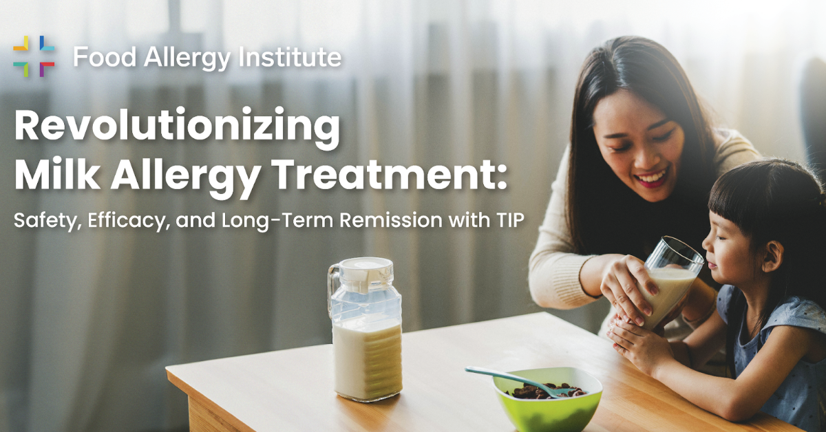 Revolutionizing Milk Allergy Treatment: Safety, Efficacy, and Long-Term Remission with the ...