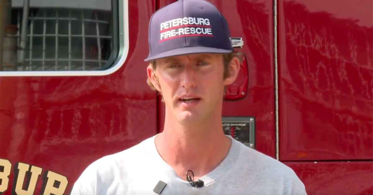 Off-duty firefighter in 'full daddy mode' saves woman with son's auto ...
