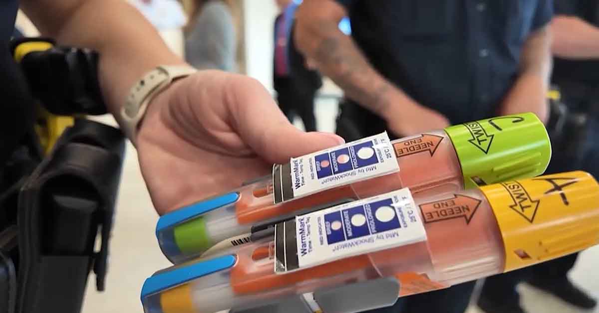 Police Save Life with Epinephrine Just Two Days After Equipping All ...